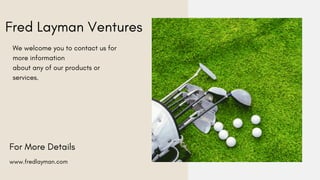 Fred layman ventures | PDF