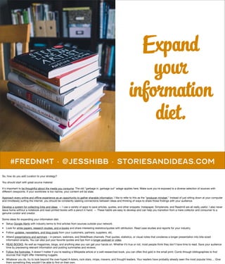 FredNMT 2013 Content Curation | PDF