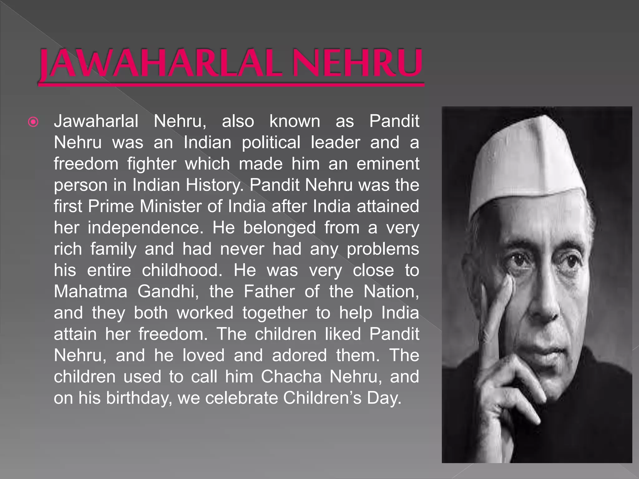 Freedom fighter of India. | PPTX