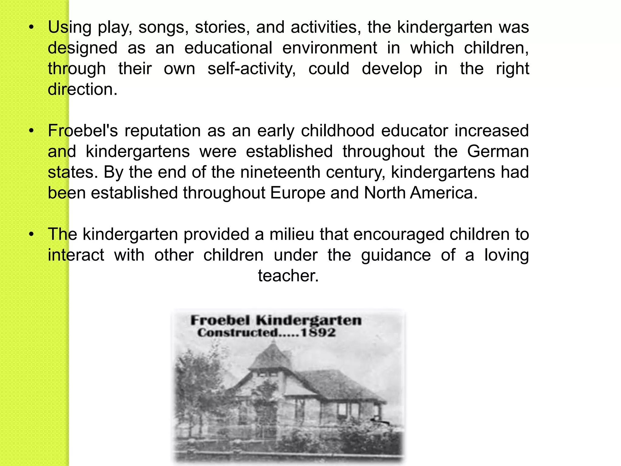 Fredrich froebel. | PPTX