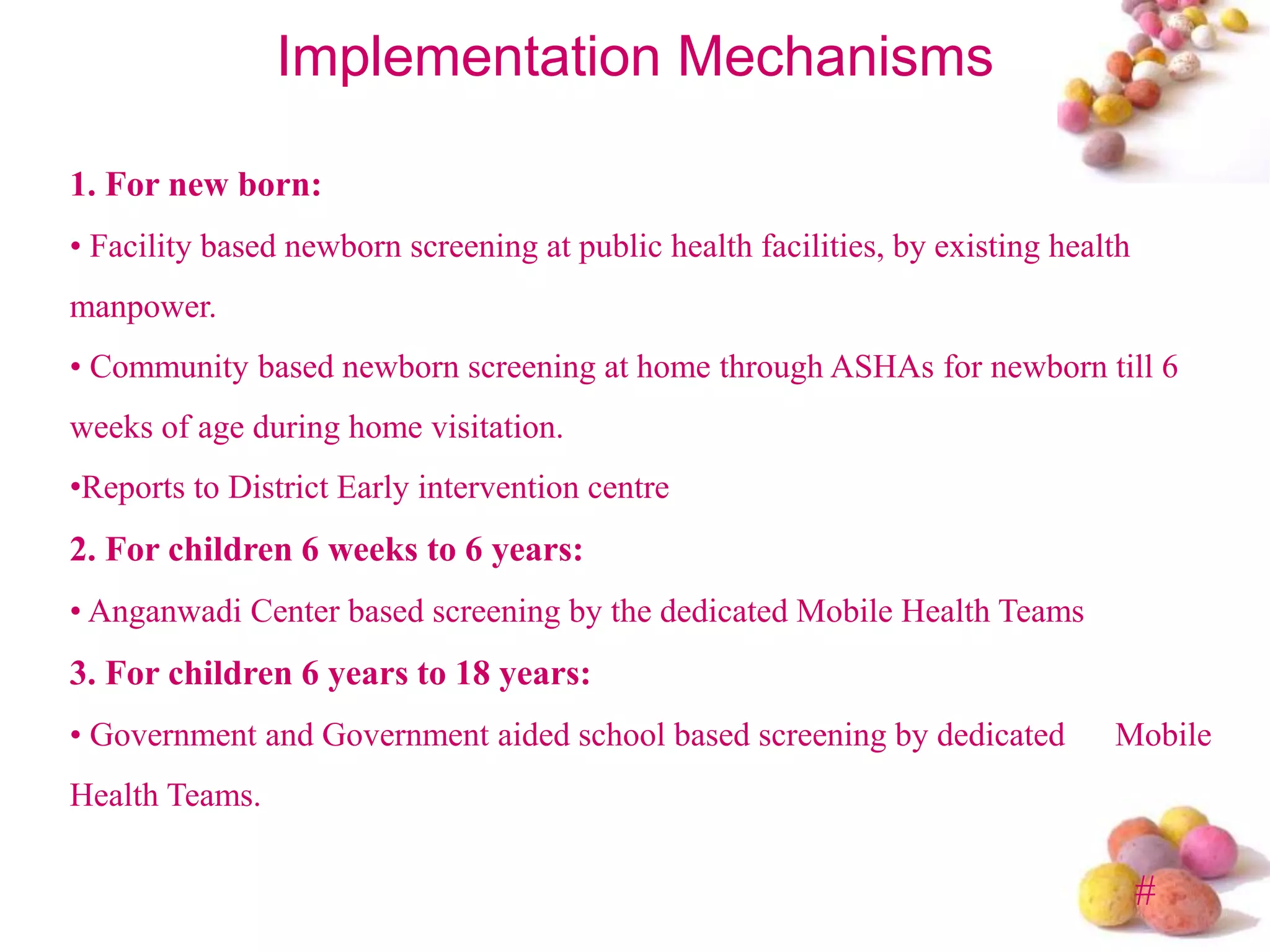 Rashtriya Bal Swasthyia Karyakaram (RBSK) | PPTX