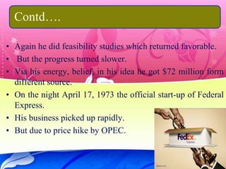 Fredrick w. smith | PPTX