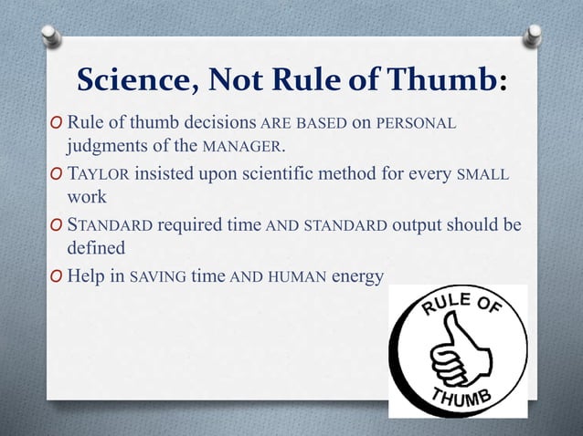 Fredrick winslow taylor's scientific management theory | PPTX ...