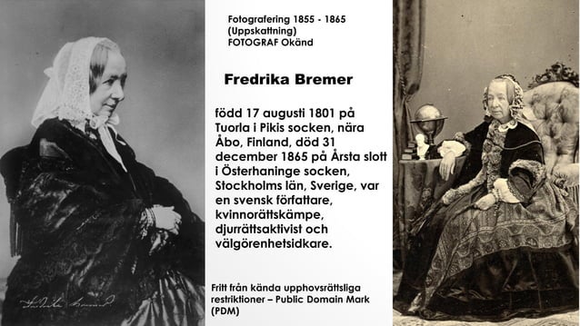 Fredrika Bremers amerikanska resa | PPT