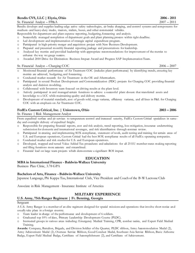 Fred weimer resume | PDF