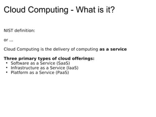 Fred wuensch total virtualization and cloud computing | PPT