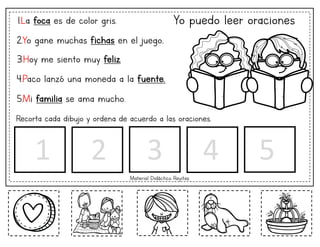 Material de lectoescritura para niños . | PDF