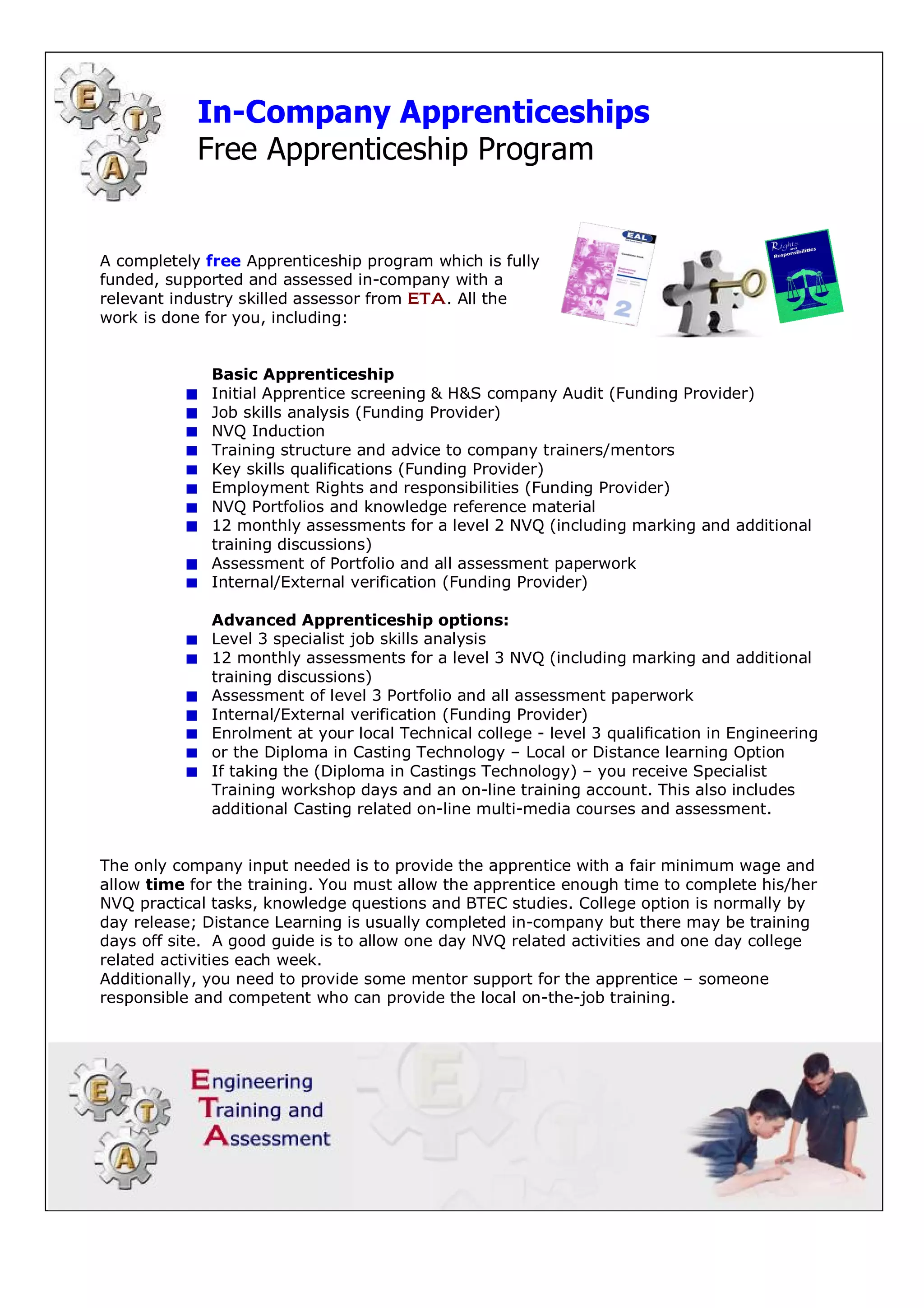 Free Apprenticeship Program | PDF