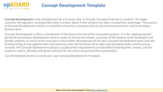 Concept Development Template | PPTX