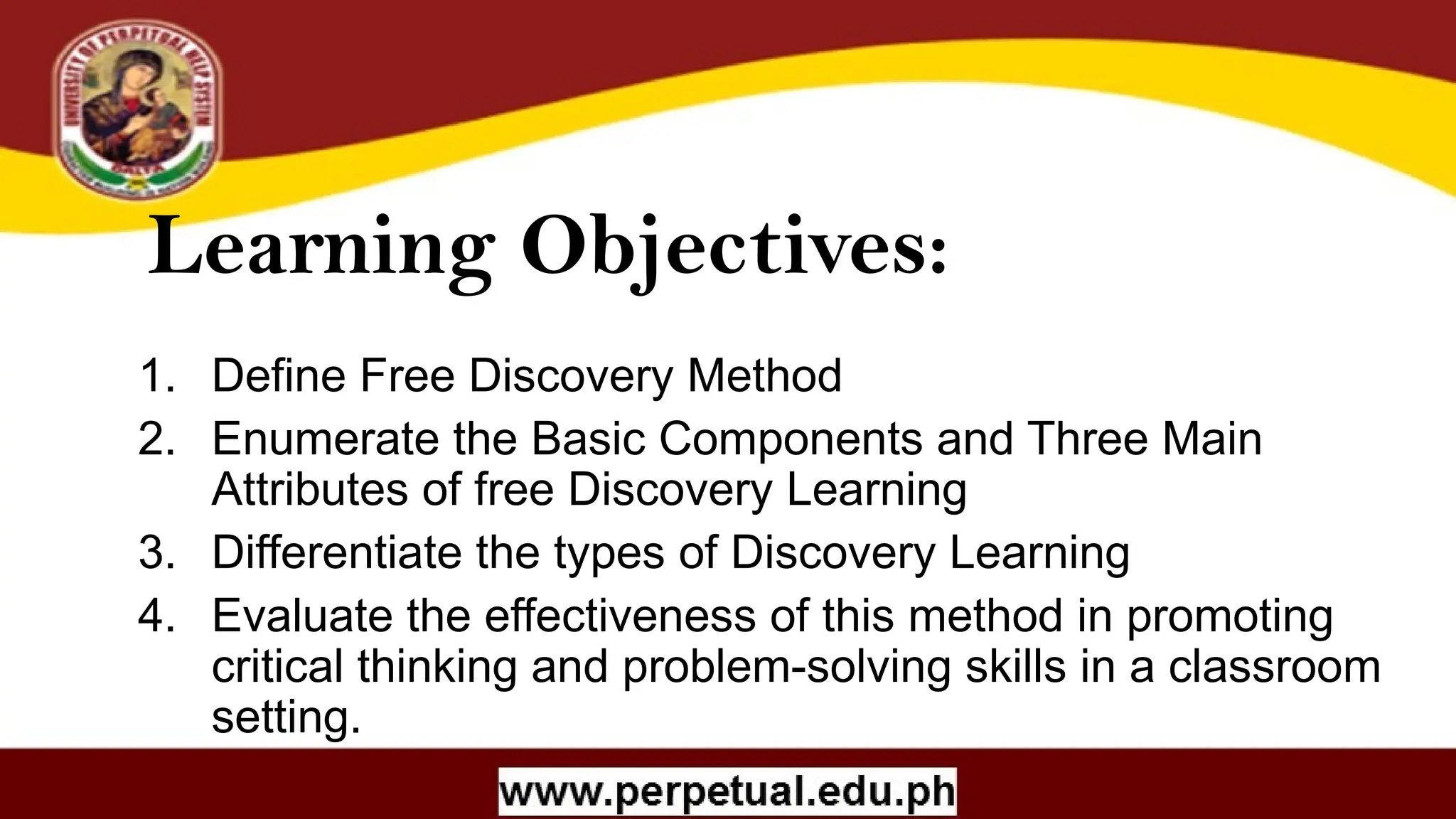 FREE-DISCOVERY-METHOD in Advanced Science Pedagogy | PPTX