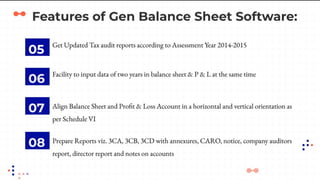 Easily Download Free Trial Version of Gen Balance Sheet Software | PDF ...