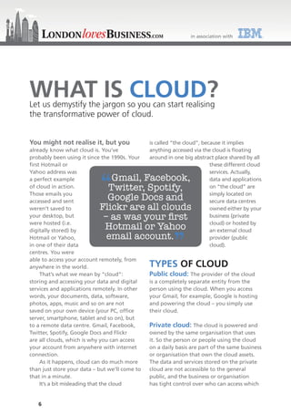 Free Cloud e-guide | PDF