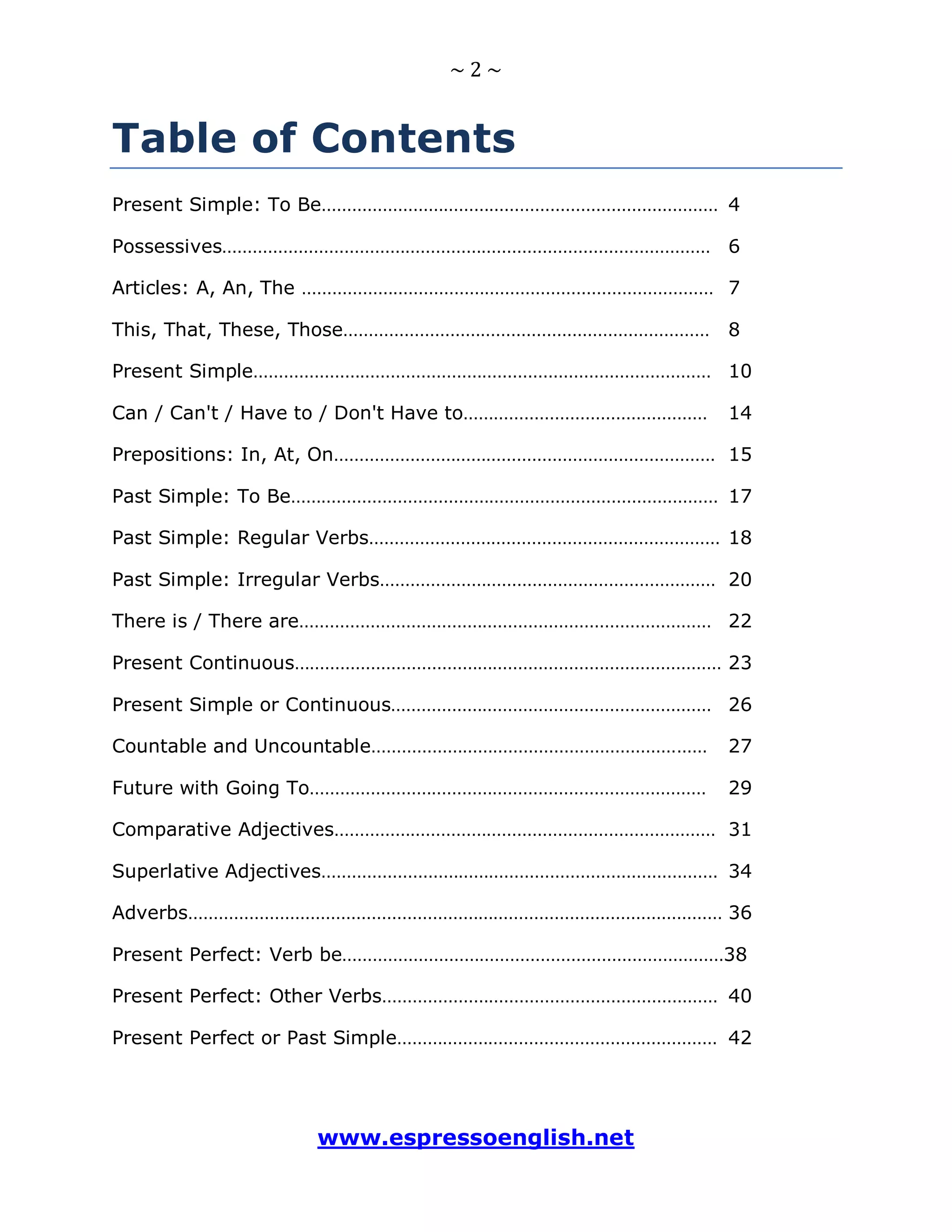 Free english-grammar-book-level-1 | PDF