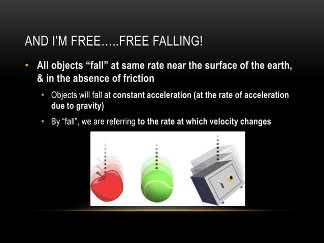 Free fall motion-part 1 | PPTX | Physics | Science