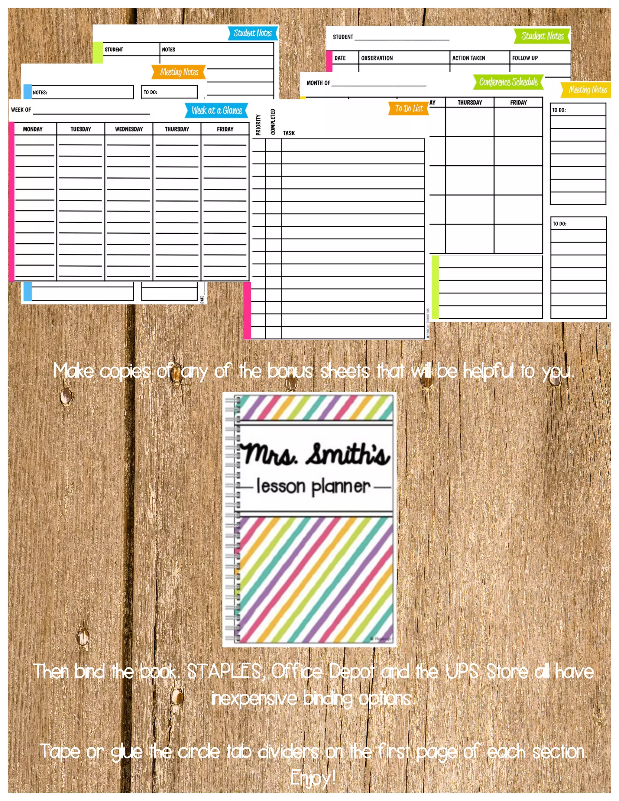 Free lesson-plan-binder (1) editarrr | PDF