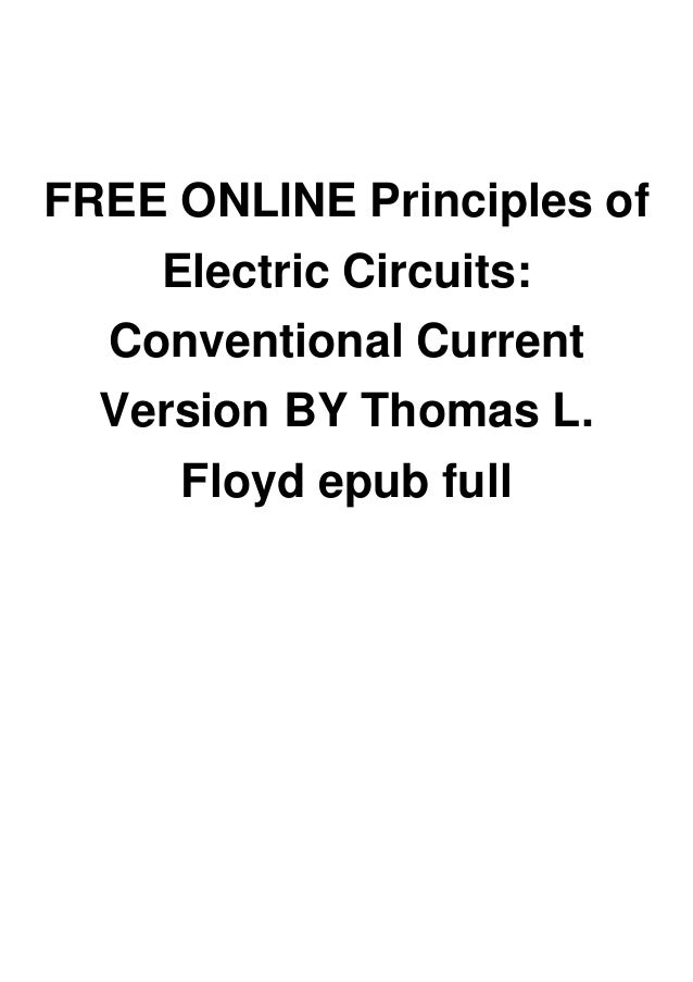 Principles Of Electric Circuits Ppt