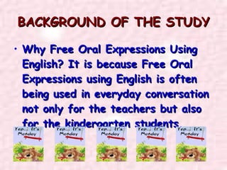 Free Oral Expressions | PPT