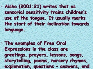 Free Oral Expressions | PPT
