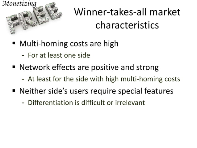 Platforms or Two-sided markets