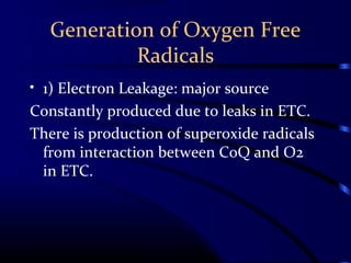Free Radicals and Vitamin E | PPT