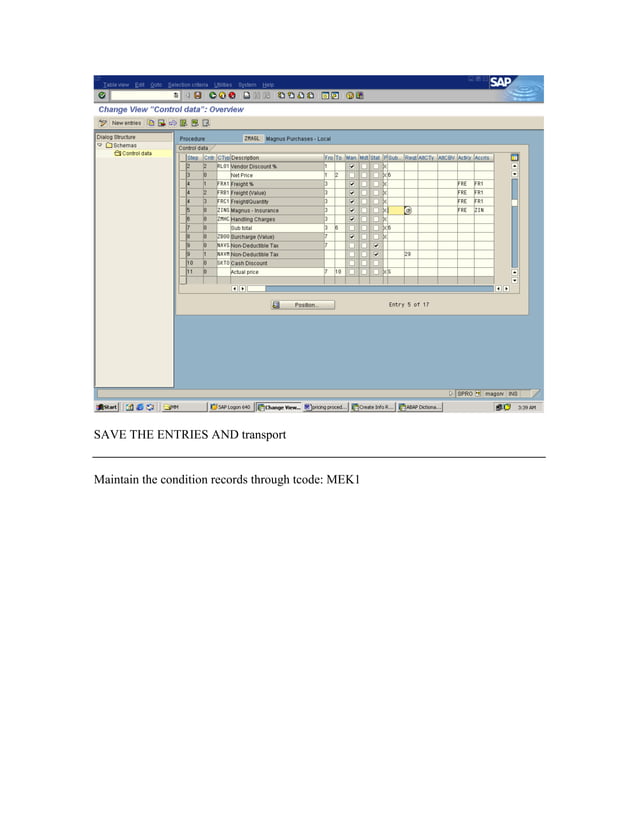 sap-tutorial-on-configuring-pricing-procedure | PDF
