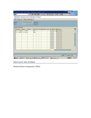Free sap-tutorial-on-source-list | PDF