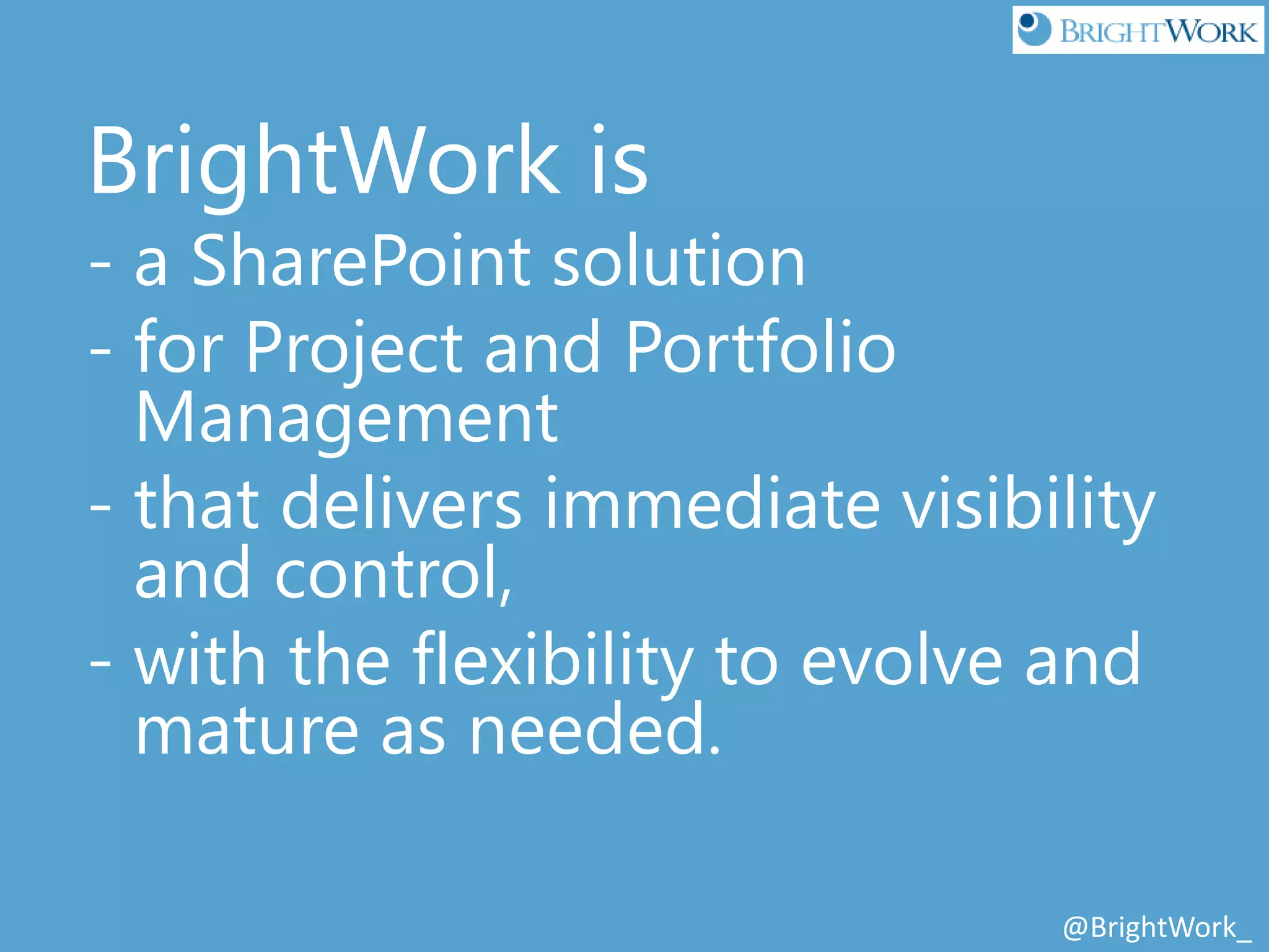 Free SharePoint Project Management Templates from BrightWork and Atidan ...