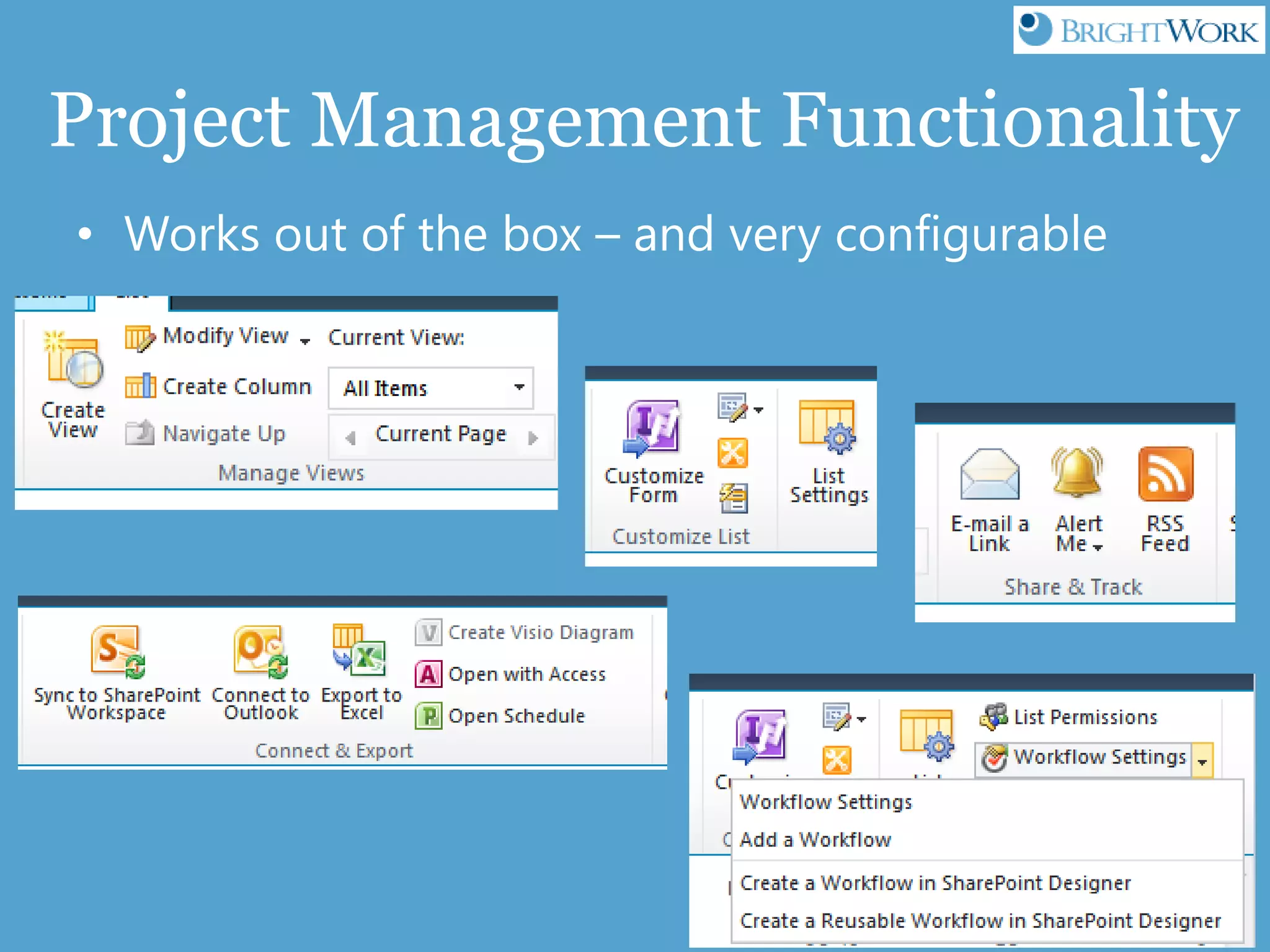 Free SharePoint Project Management Templates from BrightWork and Atidan ...