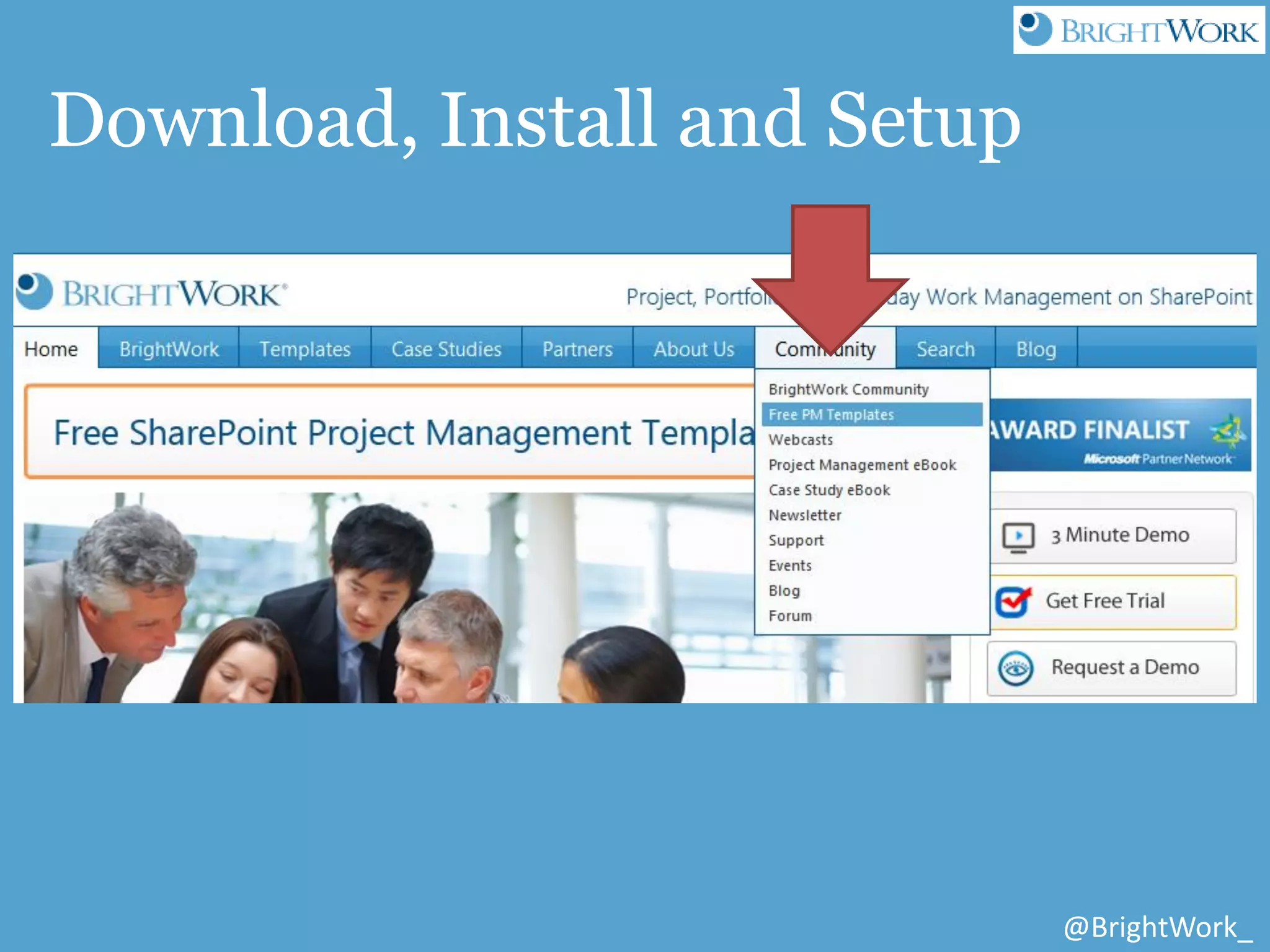 Free SharePoint Project Management Templates from BrightWork and Atidan ...