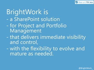 Free SharePoint Project Management Templates from BrightWork and Atidan ...