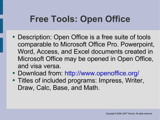 Free Tools | PPT