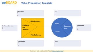 Value Proposition Template | PPTX | Business | Business and Finance
