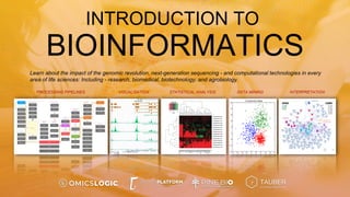 Free webinar-introduction to bioinformatics - biologist-1 | PPTX | Biotech and Biomedical ...