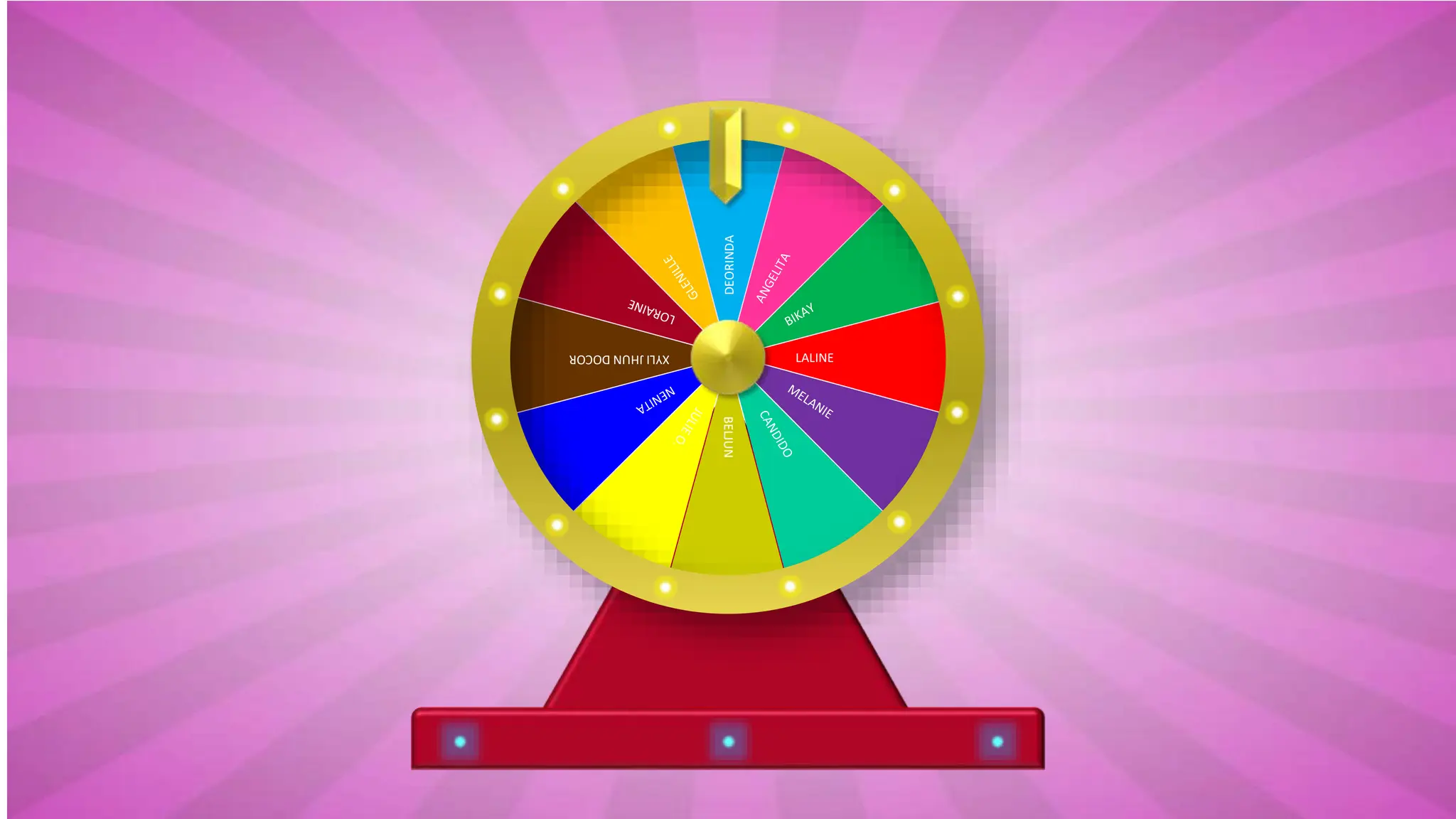 wheel of fortune game for classroom demonstration | PPT
