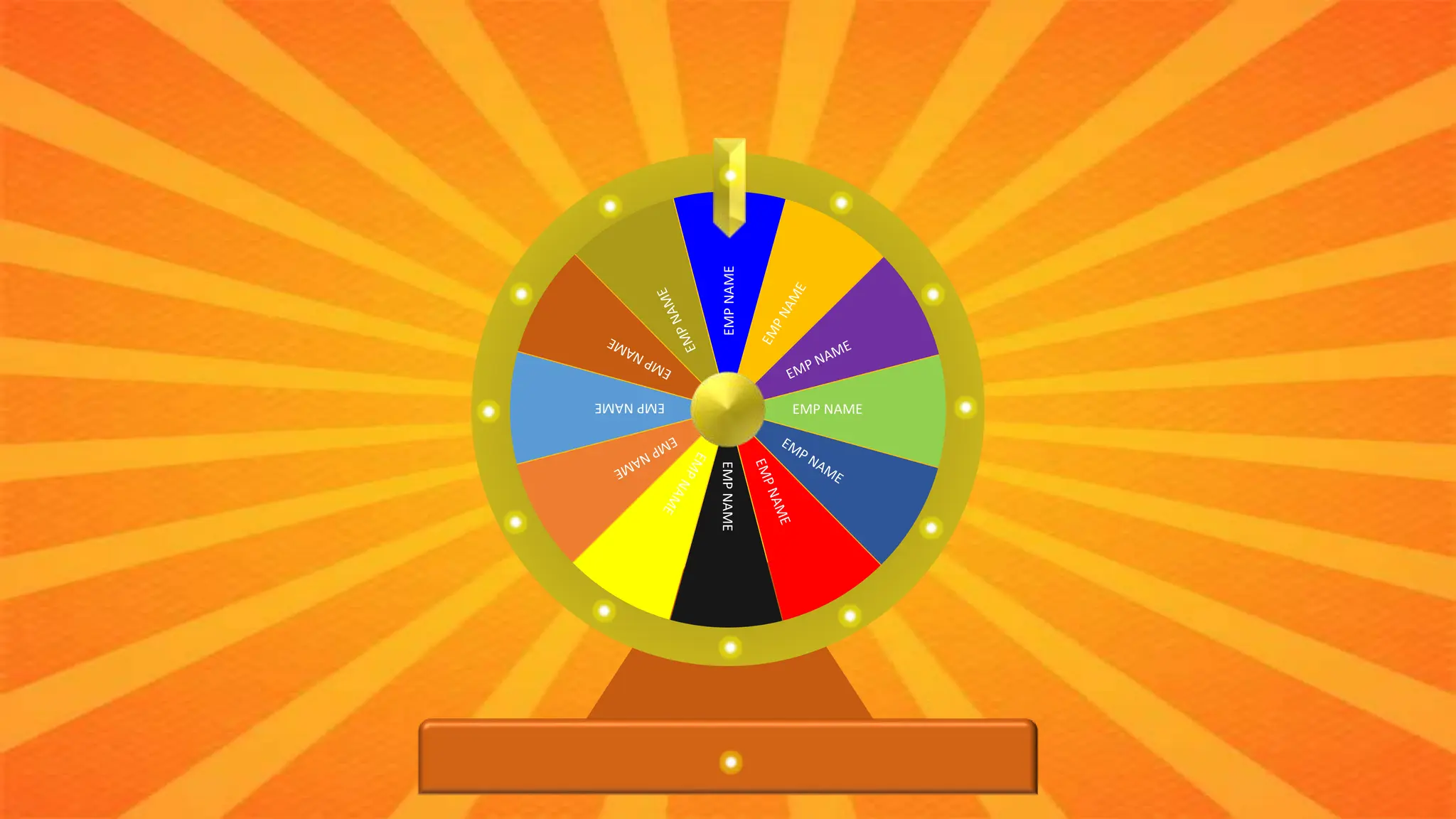 wheel of fortune game for classroom demonstration | PPT