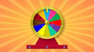 wheel of fortune game for classroom demonstration | PPT