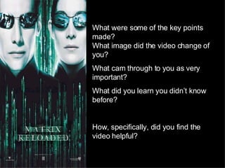 Free Your Mind_Matrix | PPT