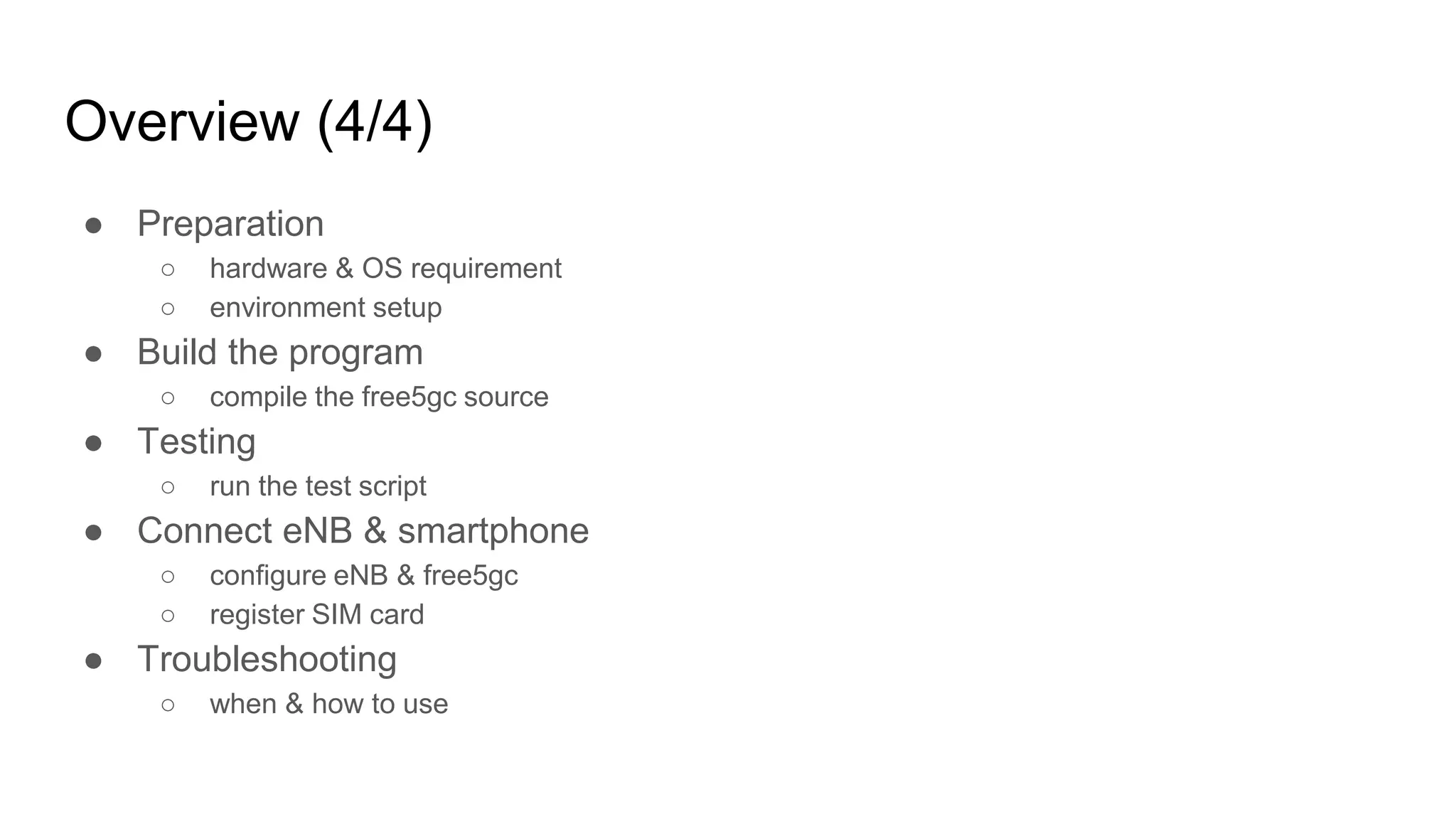Free5 gc installation | PPTX