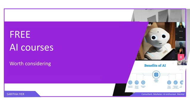 FREE Ai Courses online | PDF