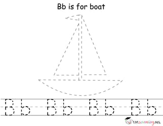 Free alphabet picture tracing(print) 1 5 | PPT | Free Download