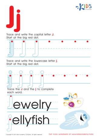 Free alphabet worksheets for kids a-z | PDF