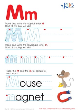 Free alphabet worksheets for kids a-z | PDF