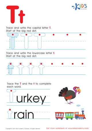 Free alphabet worksheets for kids a-z | PDF