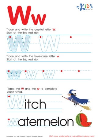 Free alphabet worksheets for kids a-z | PDF
