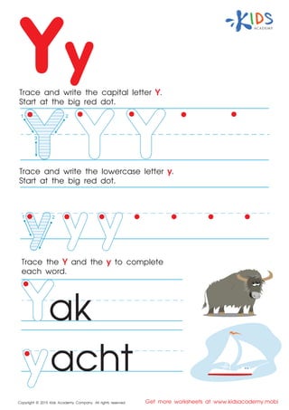 Free alphabet worksheets for kids a-z | PDF