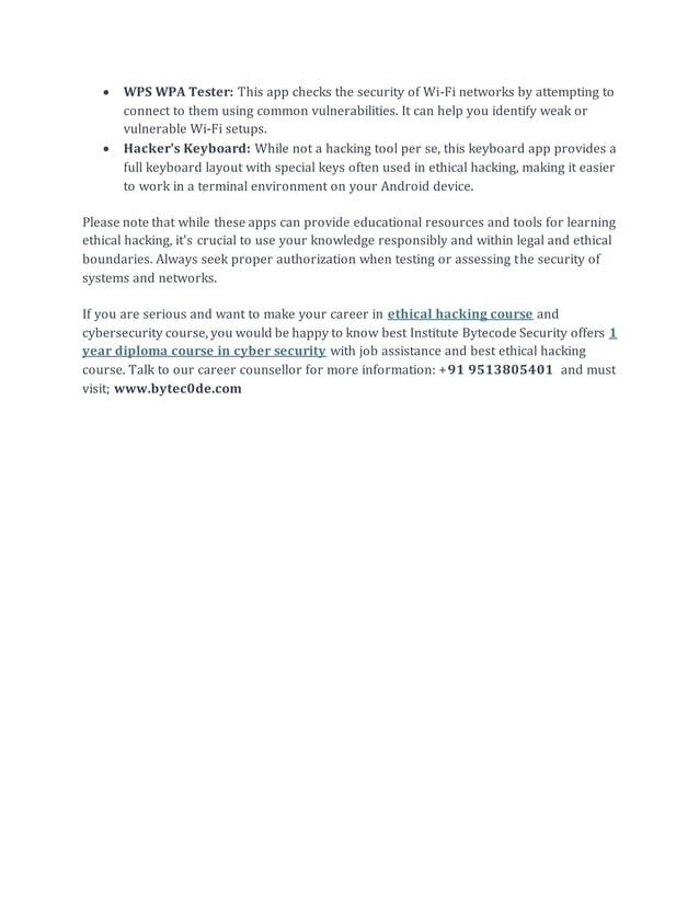 Free and effective mobile apps for learning ethical hacking on an Android.pdf