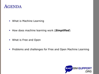 Free and Open Machine Learning | PPT