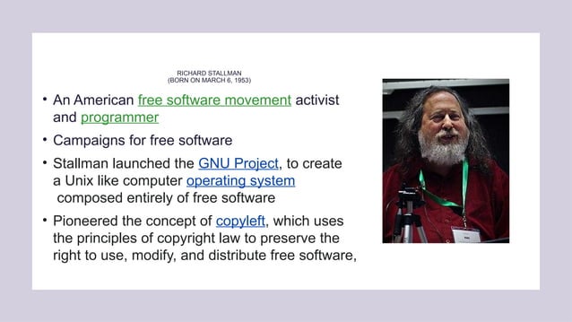Free and Open Source Software - Definition, Types, Features, Examples | PPTX | Operating Systems ...