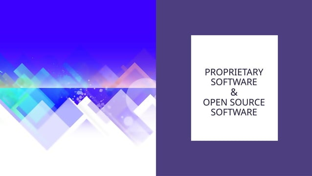 Free and Open Source Software - Definition, Types, Features, Examples | PPTX | Operating Systems ...