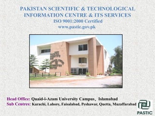 Free and open source software in pakistan the role of pastic | PPT